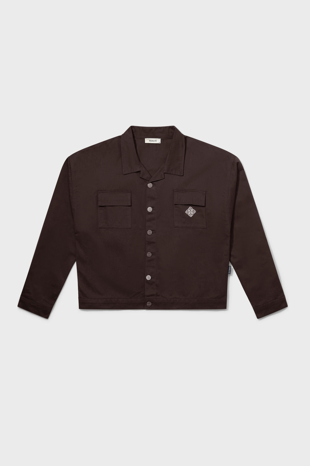 SYMBOL BOXY JACKET | BROWN - Equalité