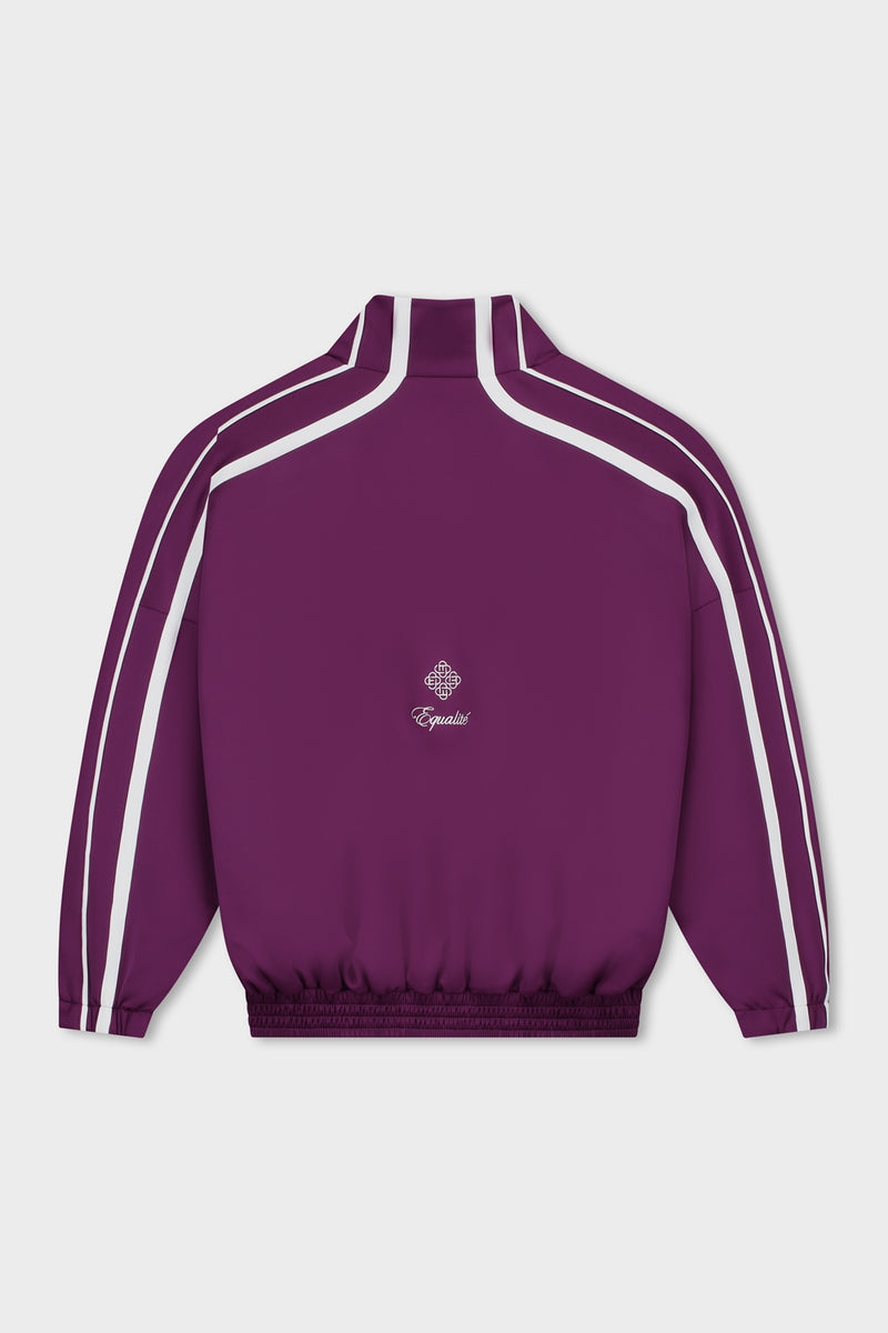 TRACK JACKET | DEEP PURPLE - Equalité